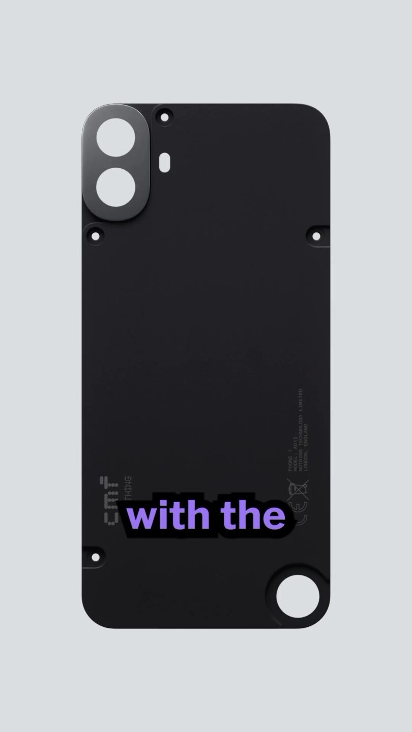 Here's our best look at the CMF Phone 1 with all its accessories ...