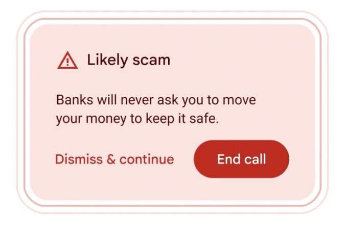 Signs of Google Phone scam detection surface in app beta - Android ...