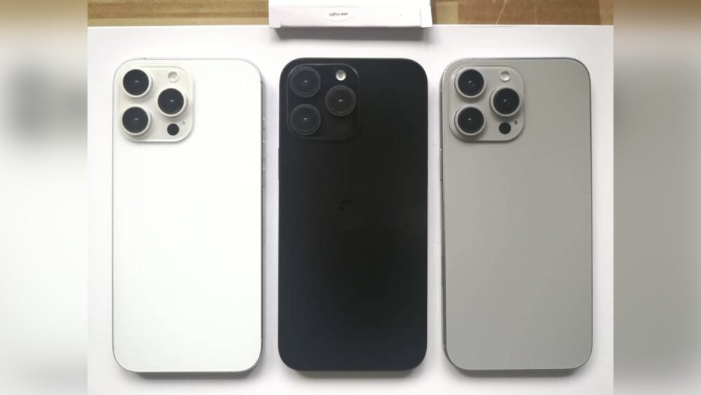 iPhone 16 Pro Max leak shows off an actually-black Pro Max iPhone ...