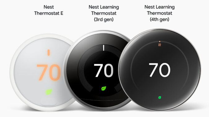 Google leak teases upcoming Nest Learning Thermostat 4th Gen - Android ...