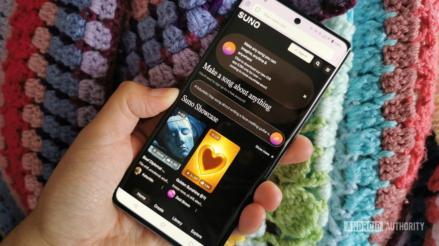 Suno AI now lets aspiring music creators on Android join in on the fun