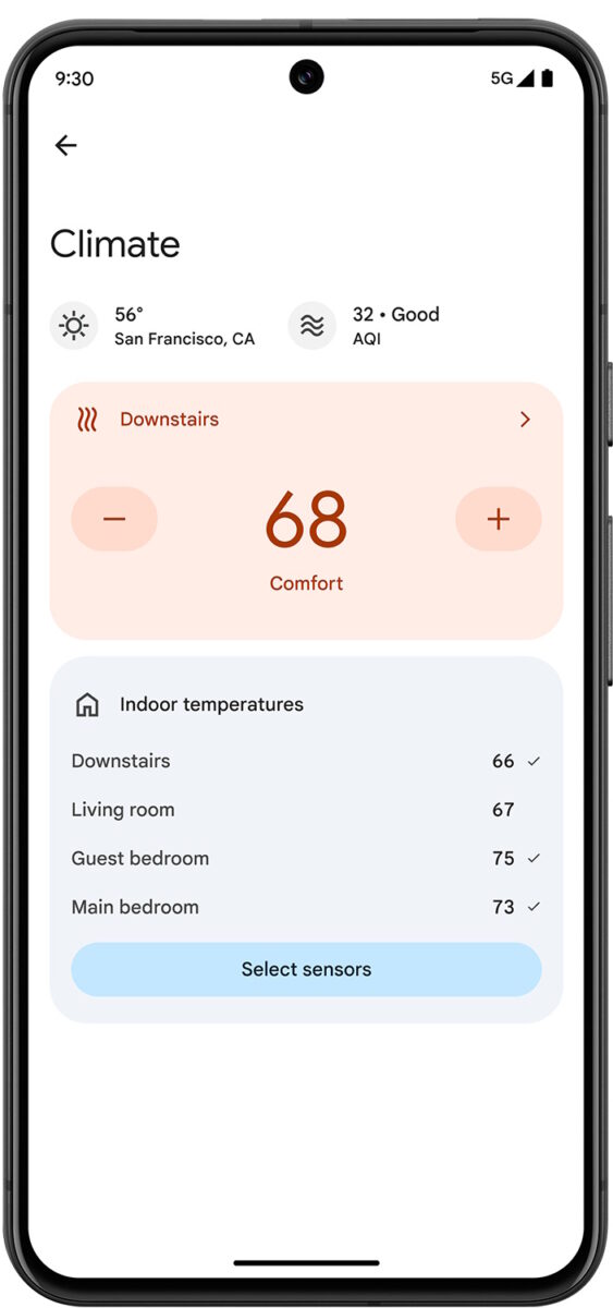 Google launches new Nest Thermostat that looks like a giant Pixel Watch ...