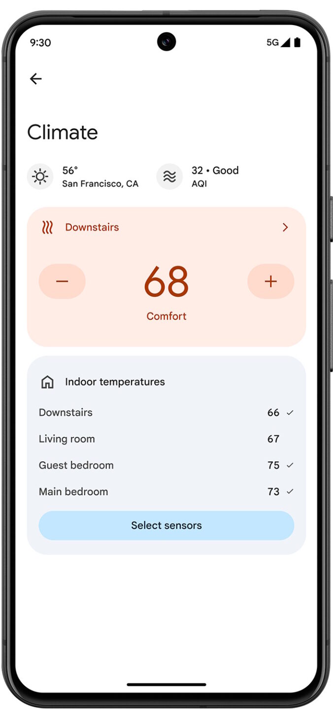 Google launches new Nest Thermostat that looks like a giant Pixel Watch ...