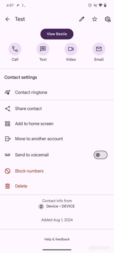 Google Contacts tests new changes to improve syncing experience (APK ...