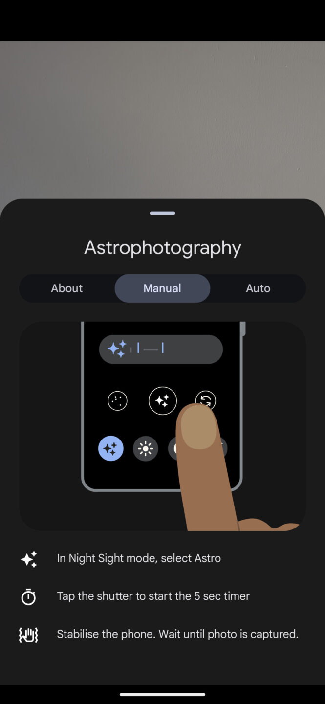 You can finally enable astro mode manually on Pixels, and here's how to ...