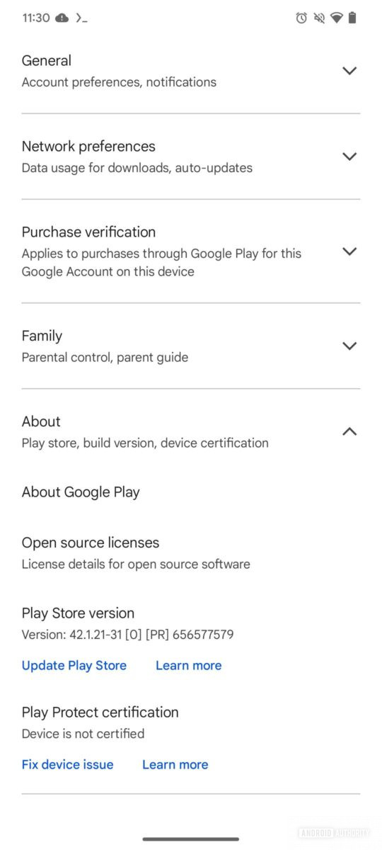 Google Play could soon help you fix Play Protect certification issues (Update: Rolling out)
