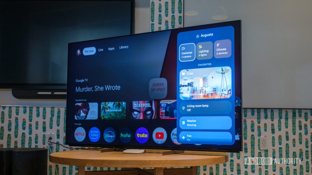 Google TV Streamer’s new smart home panel won’t come to older devices ...