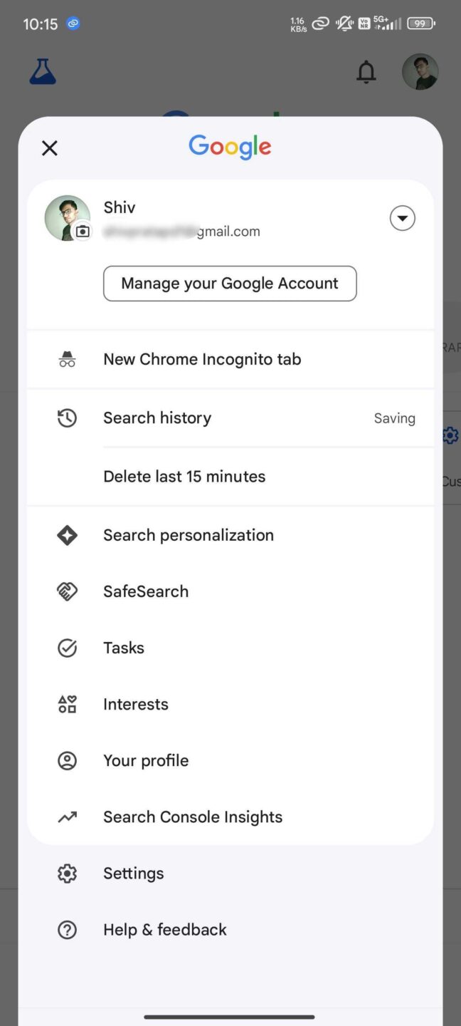 Google Search gives 'Search Personalization' a makeover (APK teardown)