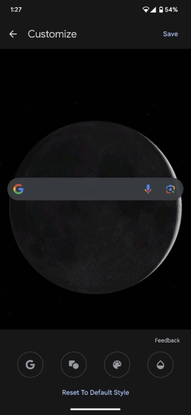 Google Search widget is getting more colorful but less customizable