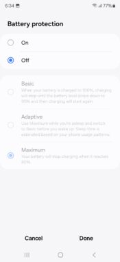 Here's a routine to stop your Samsung phone's charging at 90%
