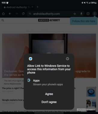 One UI 6.1.1 makes streaming apps to your Windows PC less annoying