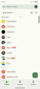 This Google Contacts tweak will tighten up the app's UI