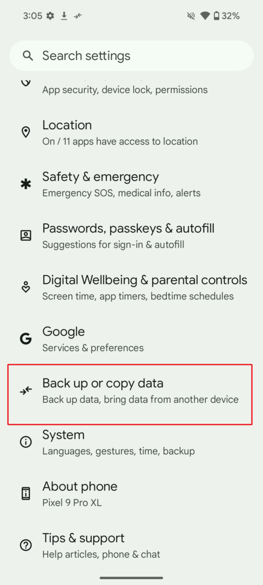 How to use Google's Pixel 9 transfer tool to restore more old data ...