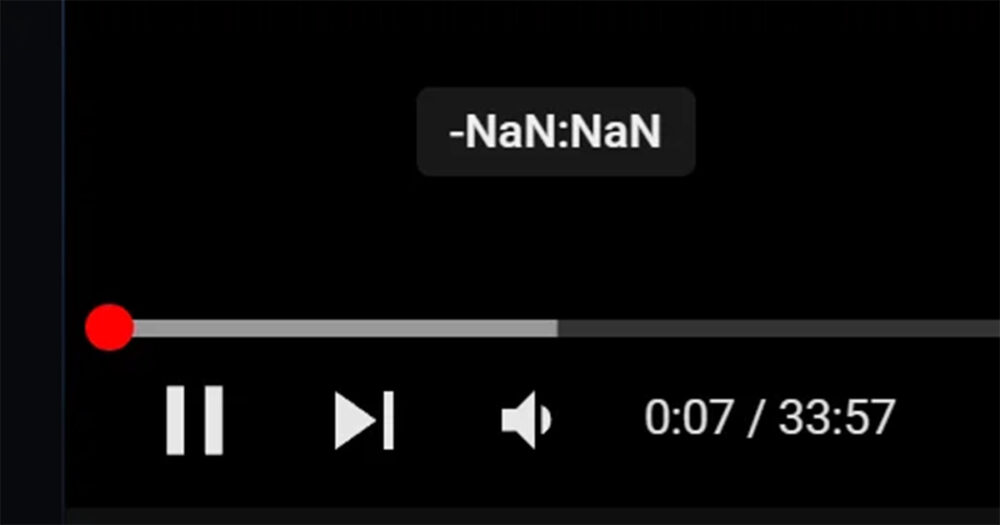 YouTube -NaN:NaN glitch leaves users unable to advance videos - Android Authority
