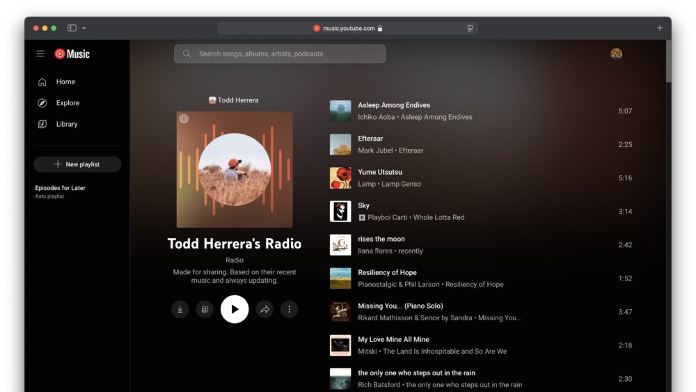 YouTube Music now lets you share your personal radio with others ...