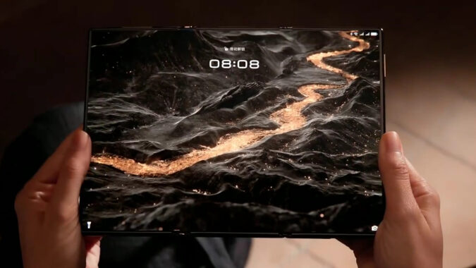 The first triple-screen foldable phone is finally here, and it's pricey ...