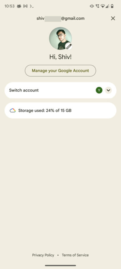 Check out the sleek new account switcher UI for Google's apps (APK ...
