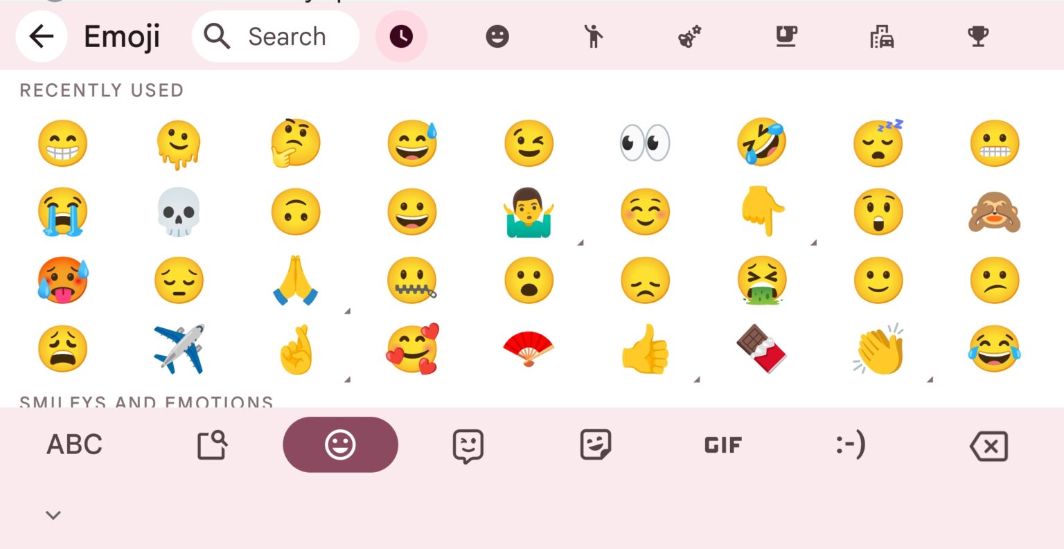 Gboard is rolling out a new emoji picker that's optimized for tablets ...