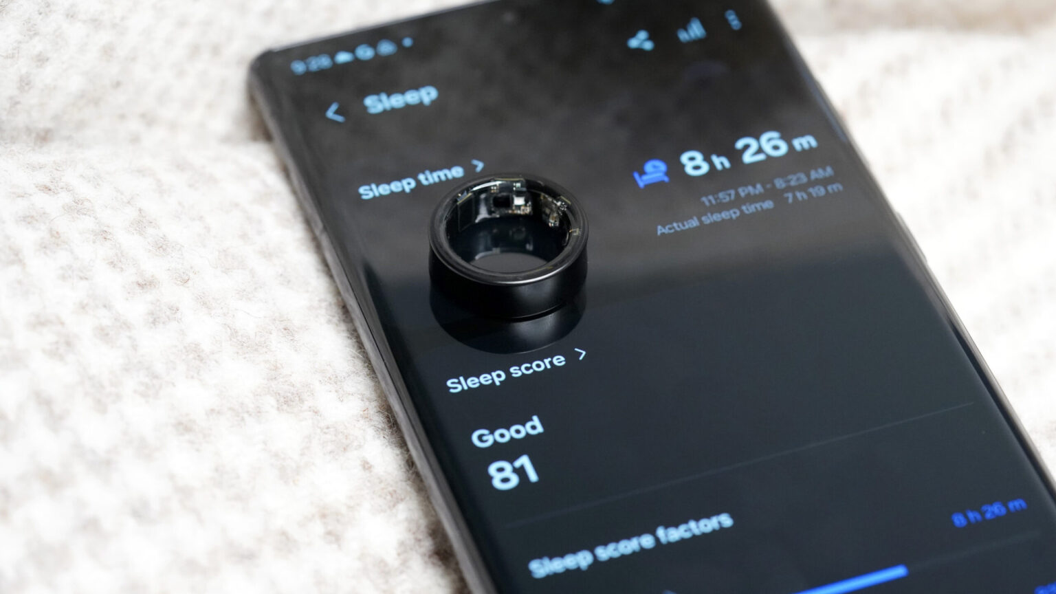 Samsung still hasn't nailed sleep tracking, especially on its new Ring