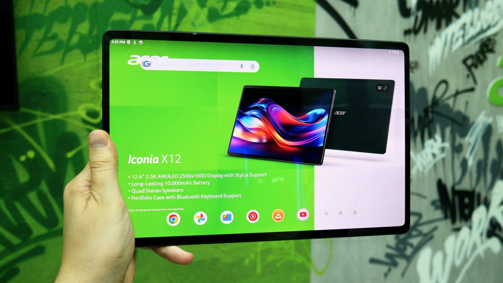 The Acer Iconia X12 tablet offers solid specs for an affordable price