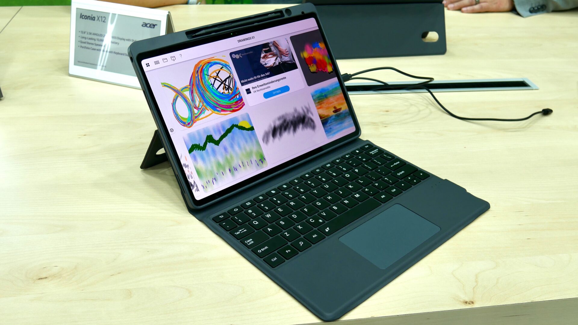 The Acer Iconia X12 tablet offers solid specs for an affordable price