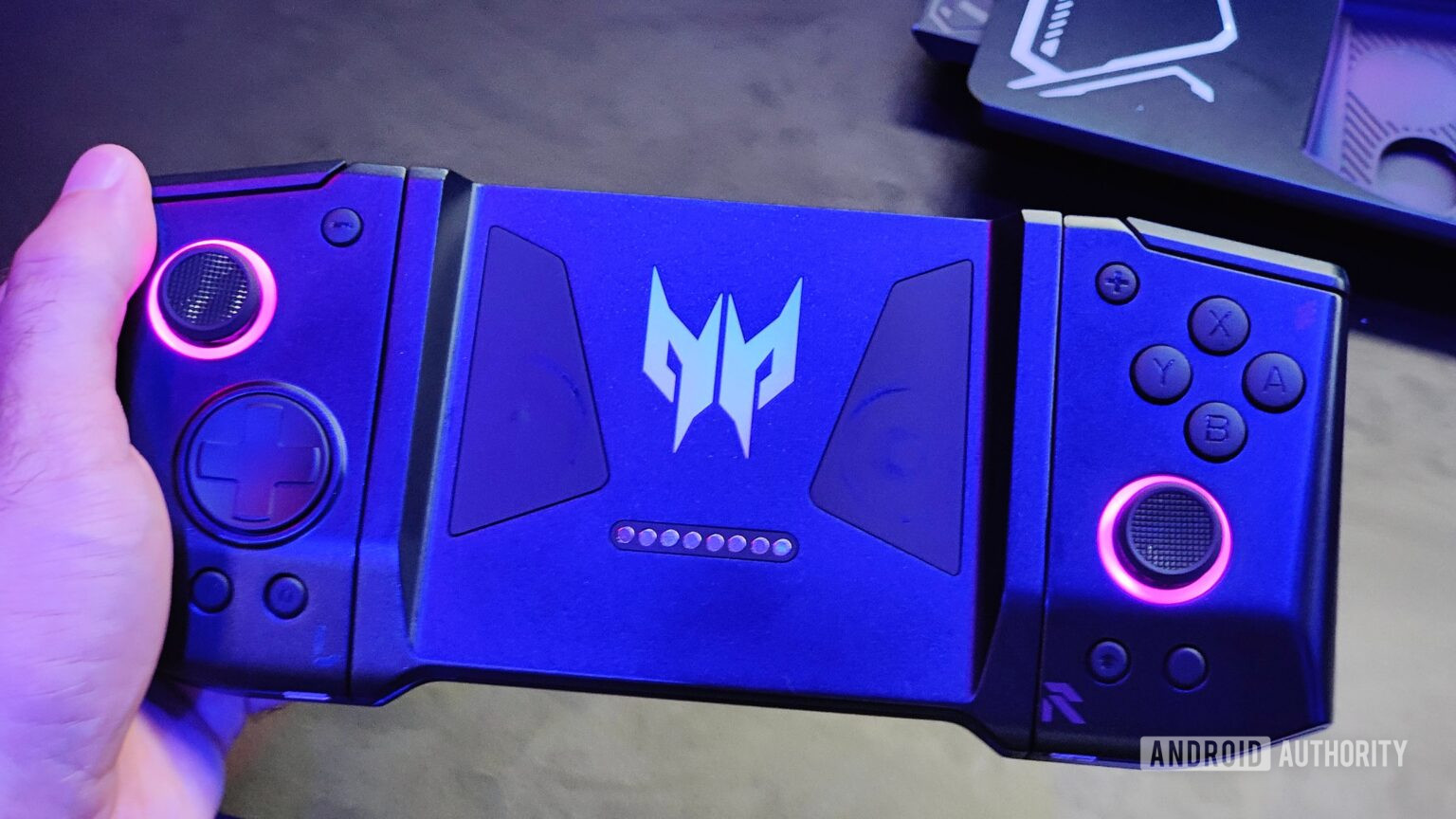 I tried Acer’s crazy laptop with a built-in controller and... I didn't ...