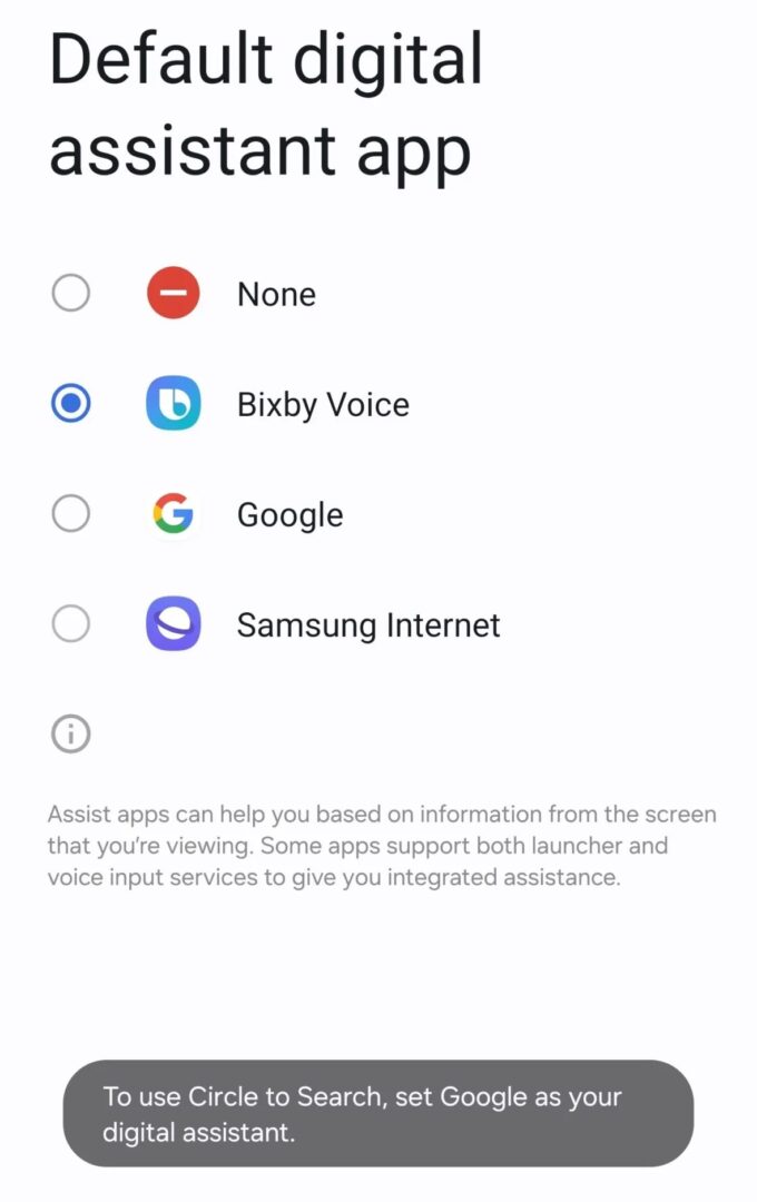 Circle to Search no longer requires using Google's virtual assistants ...