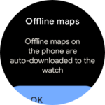 You should download your offline Google maps on your Pixel Watch right away