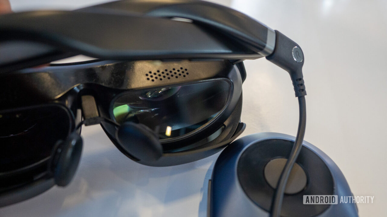 This pair of Android TV AR glasses felt like a Chromecast strapped to ...