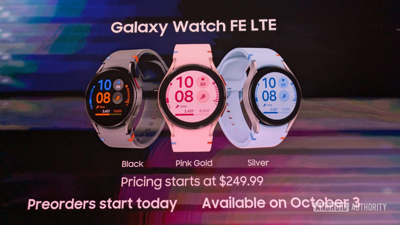 Samsung Galaxy Watch FE LTE hits pre-order for a $50 premium - Android ...