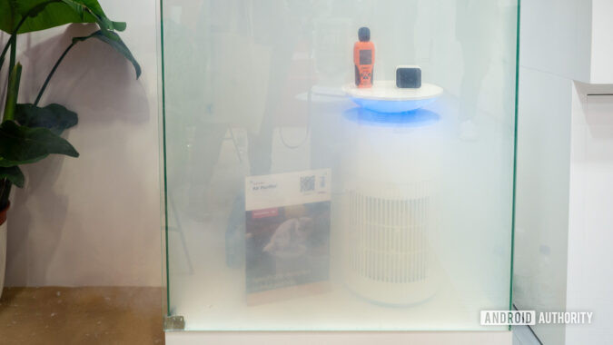 As an asthmatic person, I love seeing 'hidden' air purifiers in regular ...