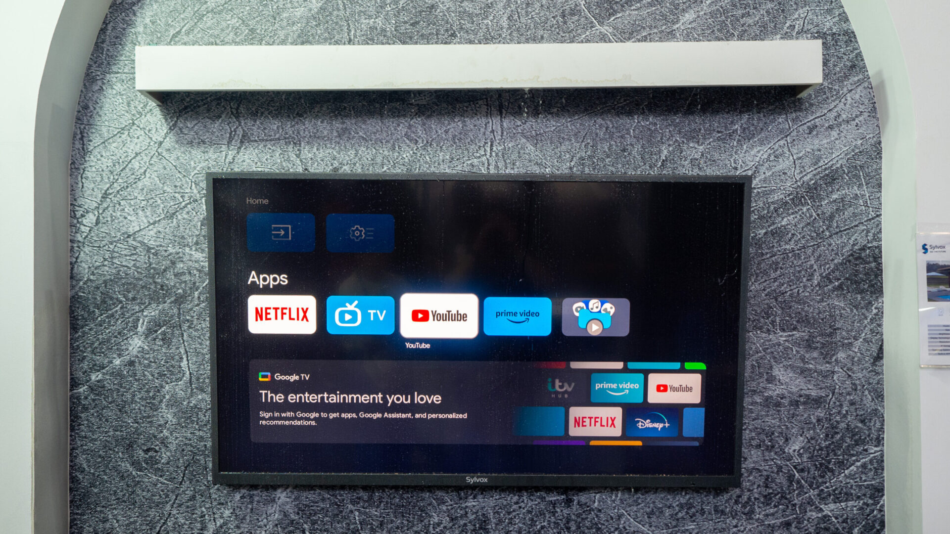 Have you ever seen a water-resistant Google TV made for the outdoors?