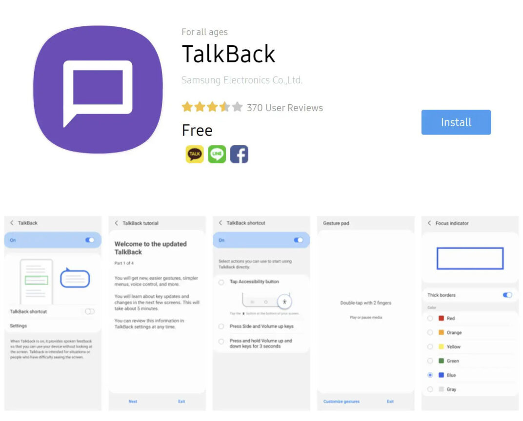 Google's new TalkBack feature won't hit Galaxy phones - Android Authority