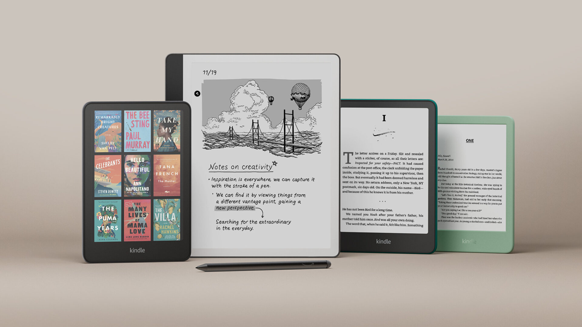 Amazon announces new Kindle family, including the first color Kindle ...