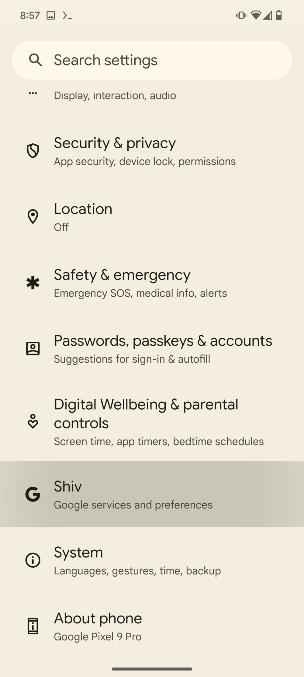 Goodbye, 'Google': Your account name could soon shine in Settings (APK ...