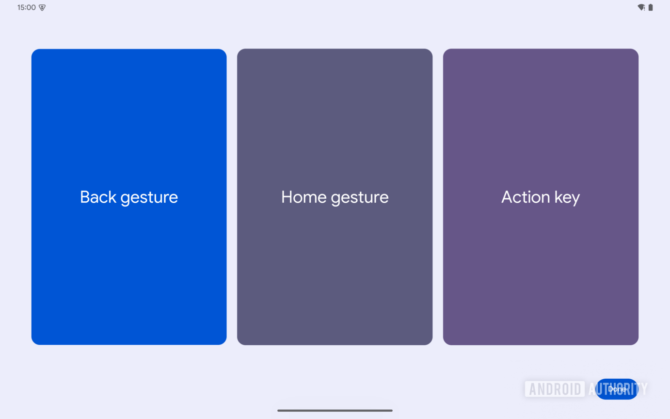 Android 15 preps new touchpad gestures tutorial - Android Authority