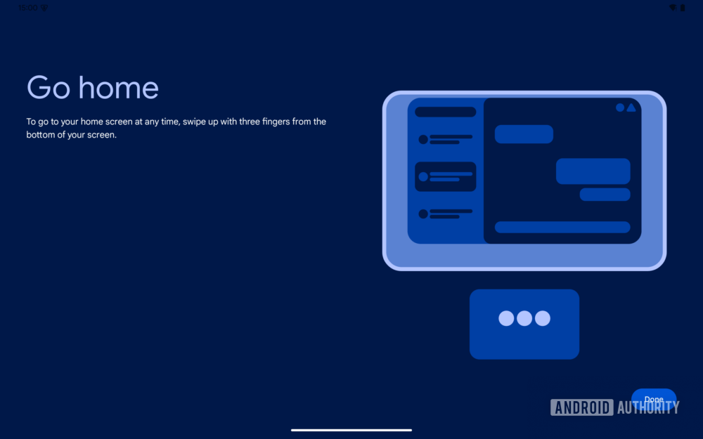 Android 15 preps new touchpad gestures tutorial - Android Authority