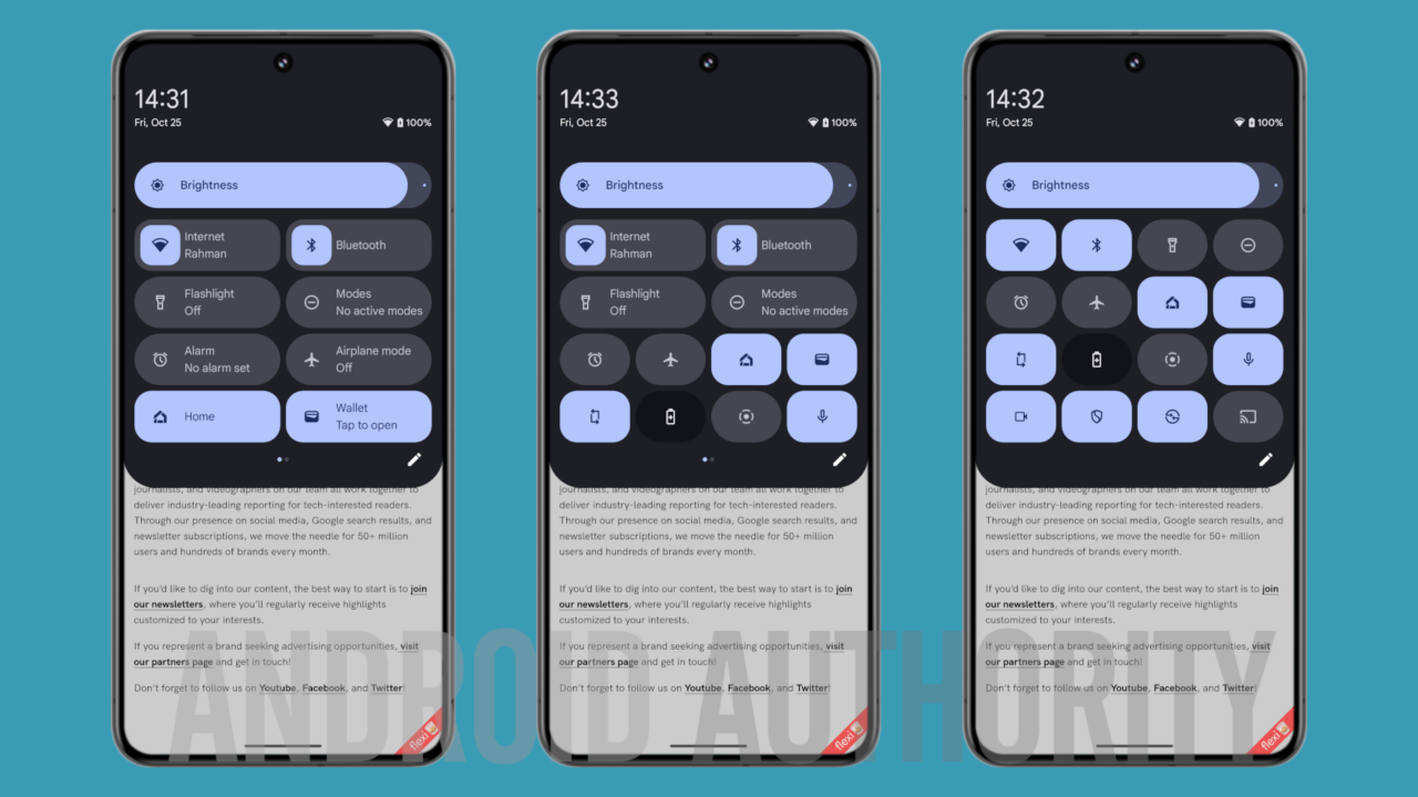 Android 16 could finally give you control of Quick Settings sizes ...