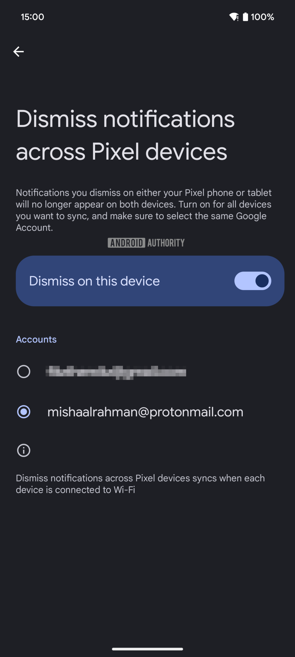 Android 15 lets you sync notification dismissals between Pixel devices — Here's how - Android ...