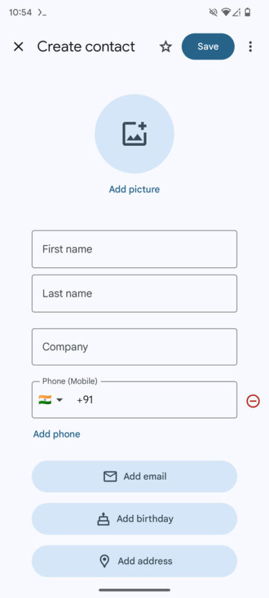 Google Contacts could make adding contacts to other accounts a hassle ...