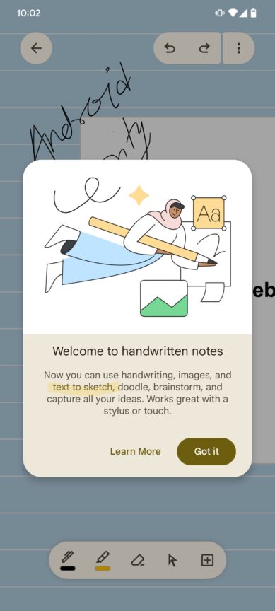 Google Keep notetaking tools to include expanded image support ...