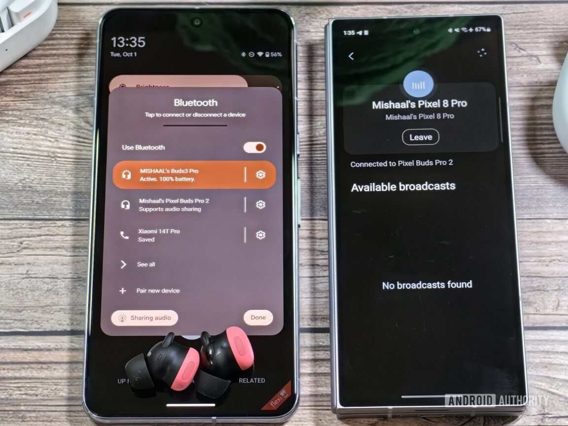 Android 16 audio sharing lets all your friends listen wirelessly ...