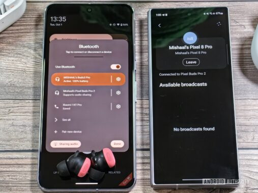Android 16 audio sharing lets all your friends listen wirelessly ...