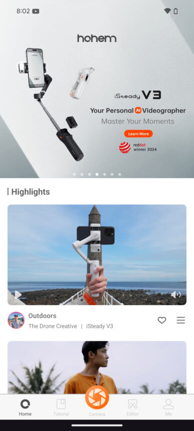 Hohem iSteady V3 smartphone gimbal review: Smart and portable