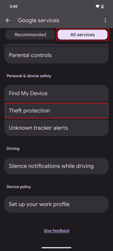 How to enable Theft Protection on your Android phone