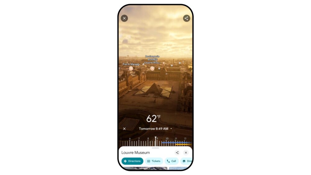 Google Maps now tells you where to park with 3D Immersive View