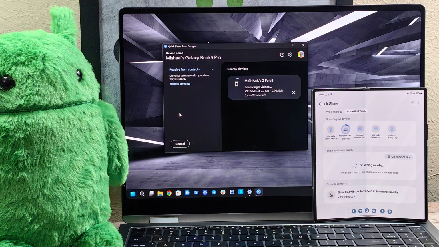 Google quietly fixed the biggest problem with Quick Share for Windows ...