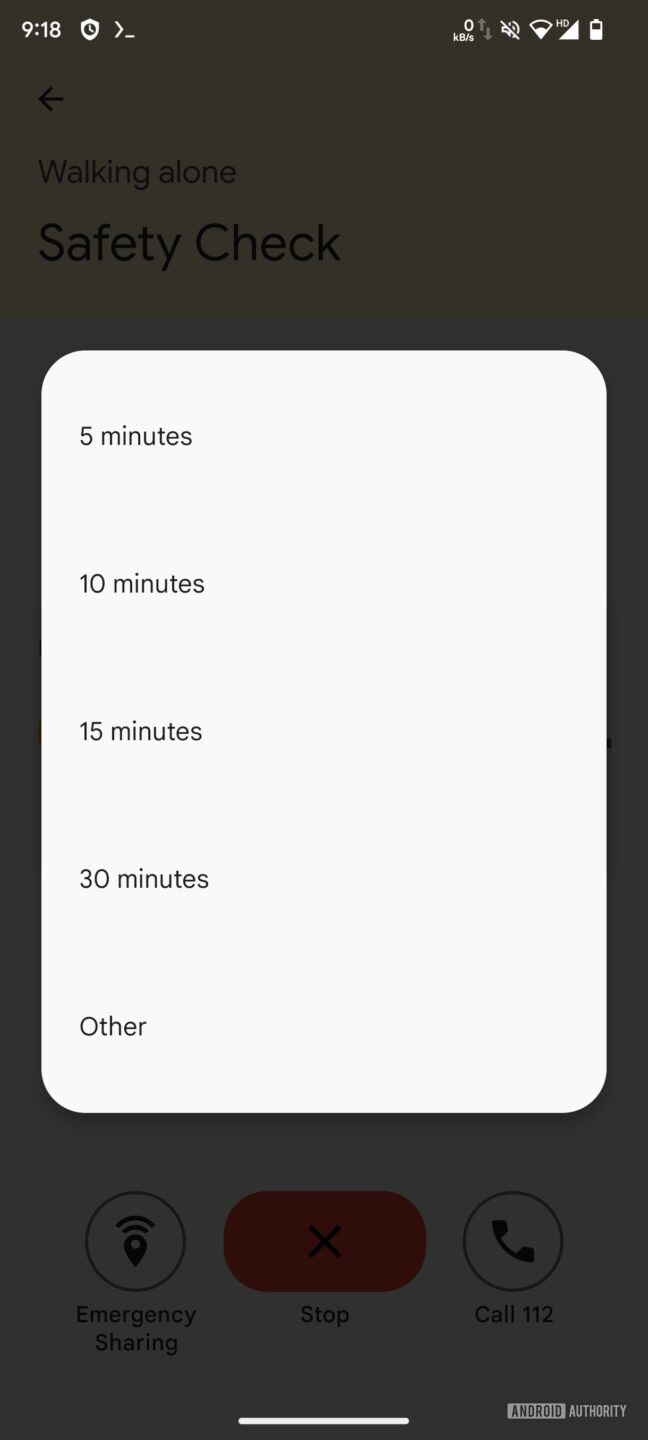 Android's Personal Safety app will soon let you extend Safety Check time
