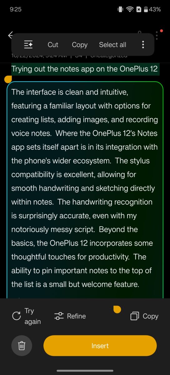 Oxygen OS 15 brings reflection removal and more AI tricks to OnePlus phones