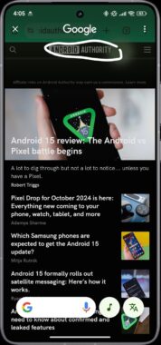 All the phones you can use Google Circle to Search on - Android Authority